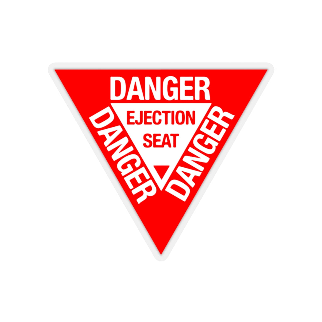 DANGER Ejection Seat Stickers – Wild Weasel Apparel